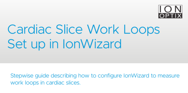 Transient Analysis Features - IonOptix